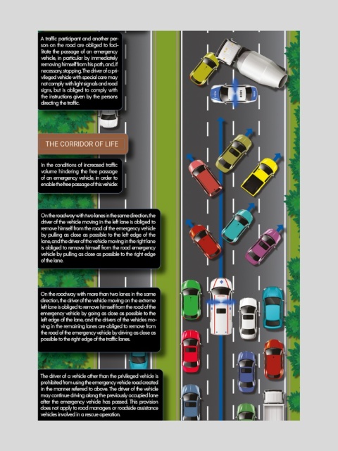 Traffic rules book. Based on current regulations. Handbook + test ...